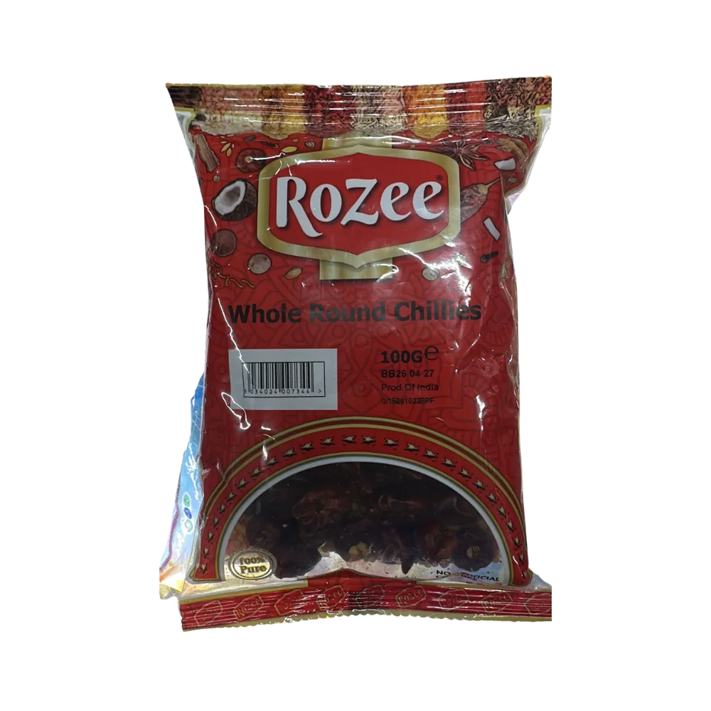 Rozee Whole Round Chillies 100g - Buy Fresh Online